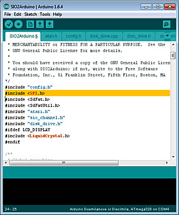 Atari 8-bit: Sio2Arduino, ο Arduino σαν SD drive - Forum - RetroComputers.gr